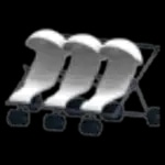 Triple Stroller (Strollers) - Adopt Me Value List | Adoptme