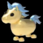 Golden Unicorn (Pets) - Adopt Me Value List | Adoptme